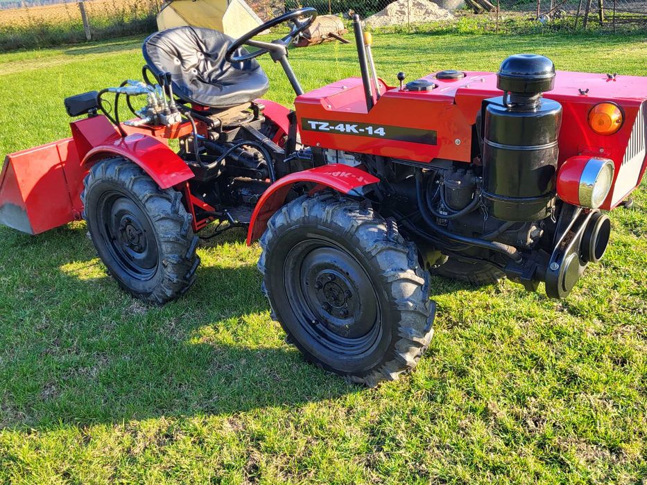 TZ 4K 14 mini traktorek ciągniczek ogrodniczy z osprzętem 4x4 Lipnica • OLX.pl