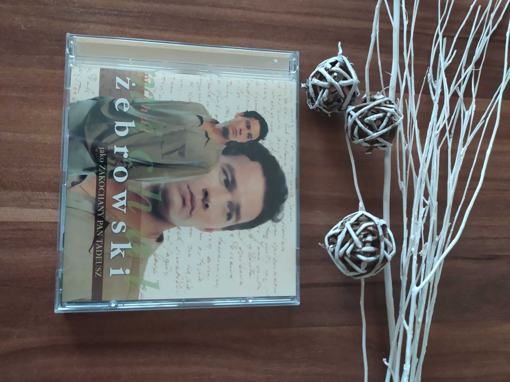 Płyta CD Michał Żebrowski jako Zakochany Pan Tadeusz Płyta CD Michał Żebrowski jako Zakochany Pan Tadeusz
