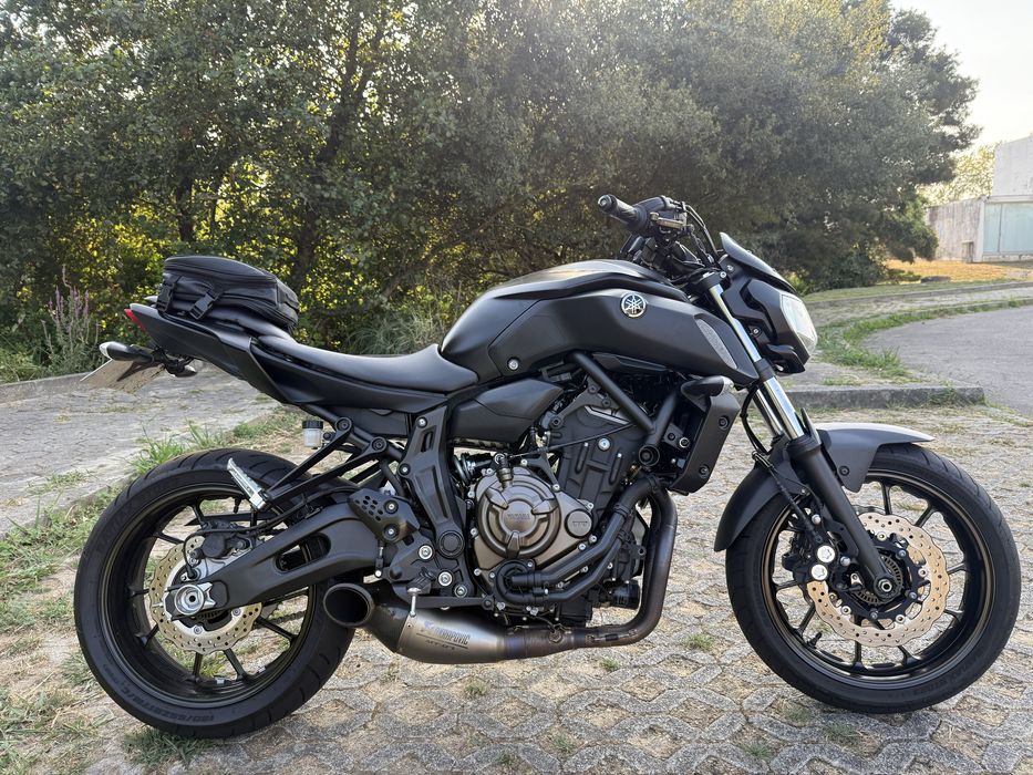Yamaha Mt 07 - 2020 - black - full extras Pedroso E Seixezelo • OLX.pt