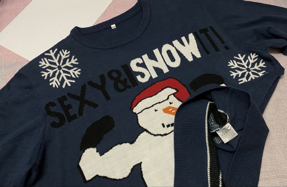 Sweter Świąteczny / Im sexy & i snow it / XL Augustów • OLX.pl