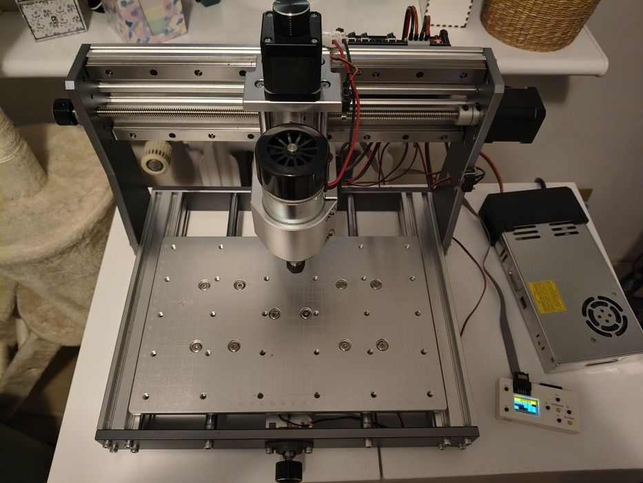 Frezarka CNC Genmitsu 3020-PRO MAX – jak nowa, kompletna, gotowa do pr ...