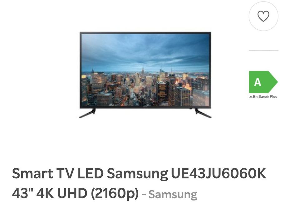 Smart TV UHD 4k LED Samsung - 43 polegadas Santa Maria Da Feira ...
