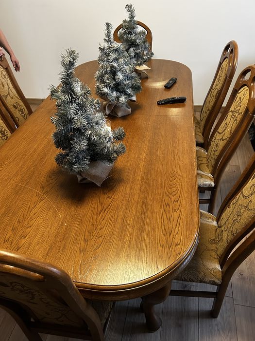 Stół debowy masywny Wełecz • OLX.pl