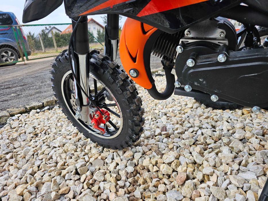 Mini cross kxd 50cc 49cc 2T spalinowy zrywka koła 10 RATY DOWÓZ ...