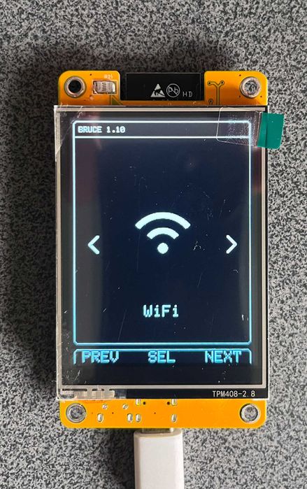 Moduł płyta ESP32 + LCD 2,8 - CYD + obudowa BRUCE, MARAUDER Dąbrowa ...