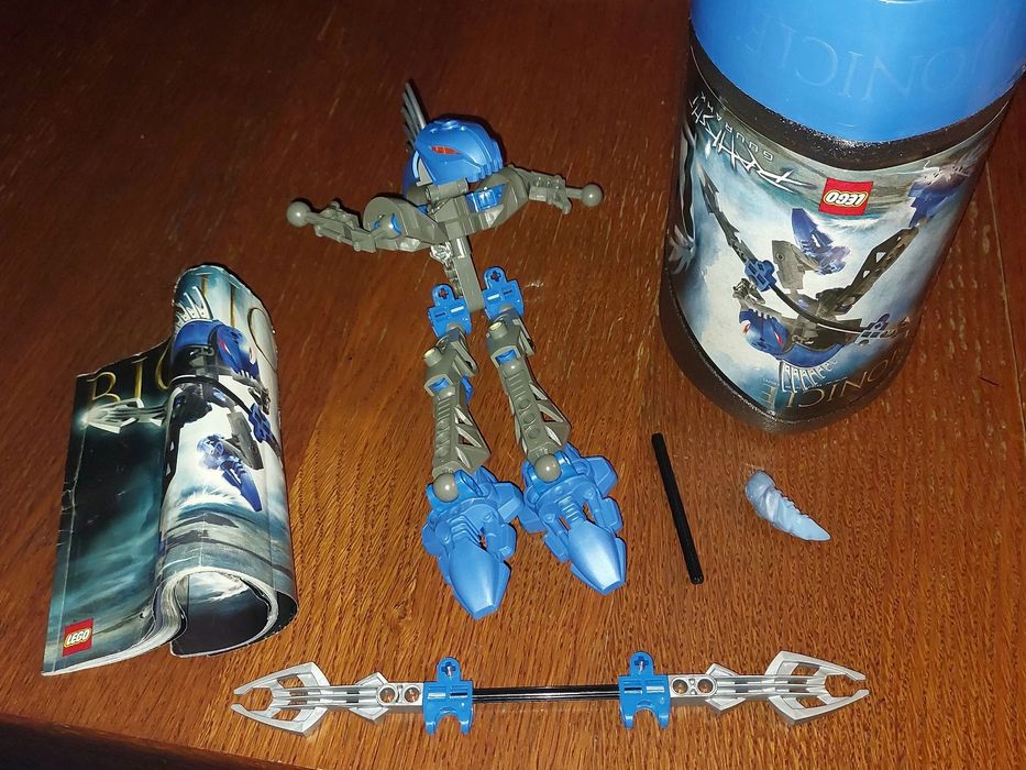 Klocki LEGO Bionicle 8590 Guurahk Rahk RAHKASKI komplet instrukc ROBAK ...