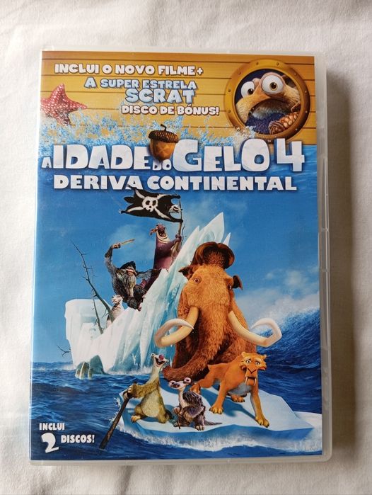 DVD A Idade do Gelo 4 Deriva Continental São Mamede De Infesta E ...