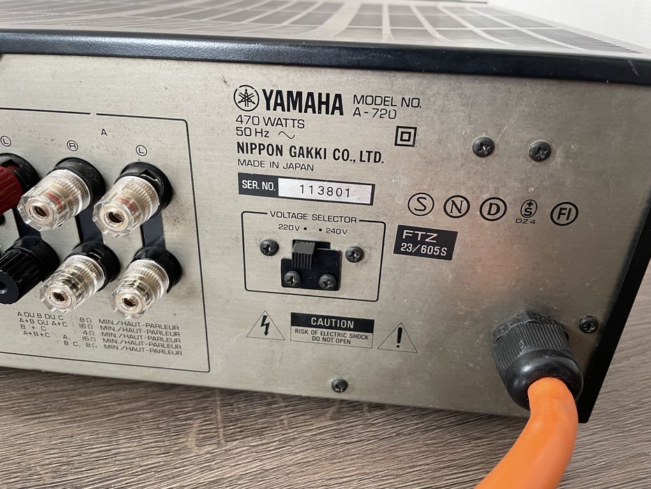 Підсилювач Yamaha A-720: 12 000 грн. - Підсилювачі та ресивери Дергачі ...