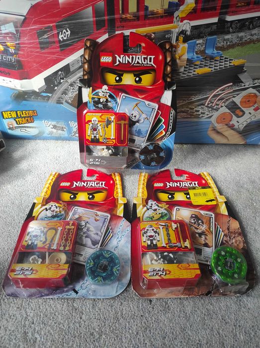 LEGO Ninjago 2174 Kruncha 2115 Bonezai 2175 Wyplash Novo Selado ...