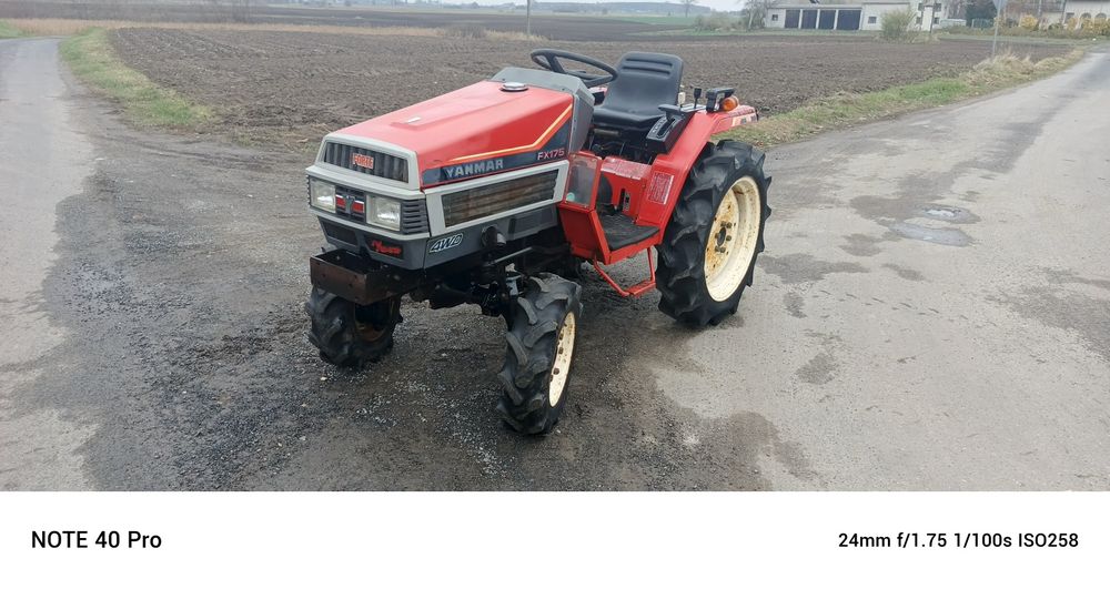 Traktorek ogrodniczy sadowniczy Yanmar fx175#naped 4x4#7 Świerczynek • OLX.pl