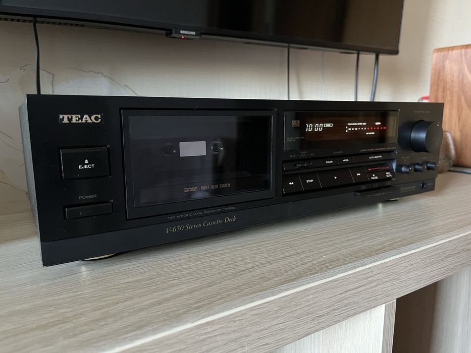 Teac V-670 3х Голова Касетна Дека Made In Japan: 6 000 грн. - Магнітоли Київ на Olx