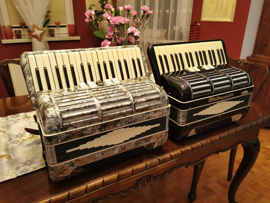 Akordeon Weltmeister Goldea 80 basów 3-chórowy z futerałem Miękinia ...