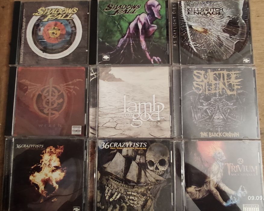 CD метал музика (groove/alt/nu/stoner/post/metalcore): 250 грн. - CD ...