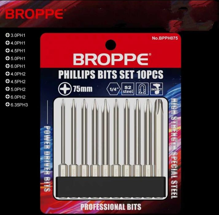 Біта ph2 набор бит бита pz hex torx sl ph1 набір біт ph ph3: 360 грн ...