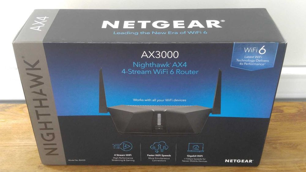НОВЫЙ! Мощный Wi-Fi 6 роутер NETGEAR Nighthawk AX4 3000 (RAX35) (США ...