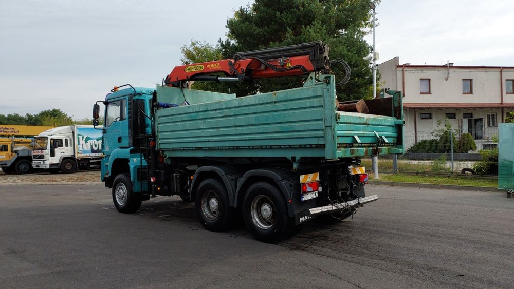 Man TGA 6x6 wywrotka 26.440 hds palfinger bordmatic rotator Stalowa Wola • OLX.pl