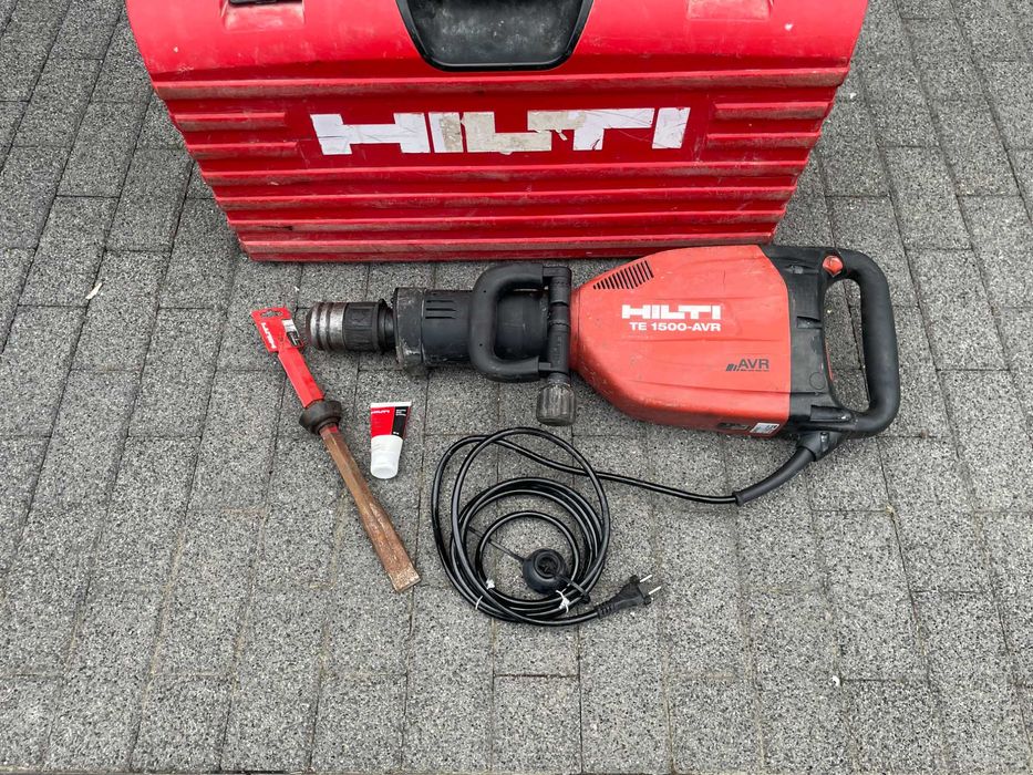 Młot wyburzeniowy Hilti TE 1500-AVR 30J 1800W HEX22 FV23% brutto ...