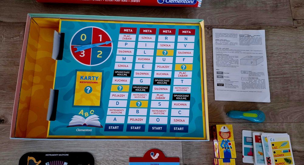 Gra MÓWIĄCE PIÓRO Słownictwo Multigra marki Clementoni Sosnowiec • OLX.pl