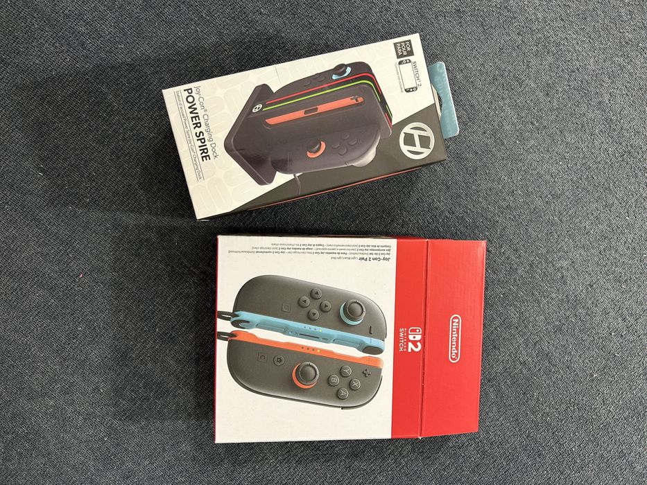 Nintendo Switch 2 – Stan IDEALNY | 4x Joy-Con | Stacja Ładująca ...