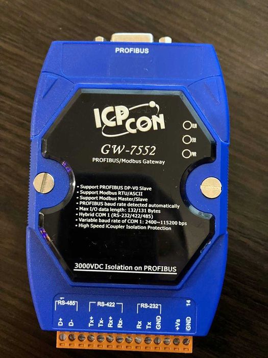ICP Con GW-7552 Profibus/Modbus Gateway: 7 500 грн. - Інша електроніка ...