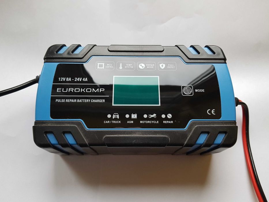 PROSTOWNIK ładowarka do akumulatora samochodu 12V 24V 8A Zaklików • OLX.pl