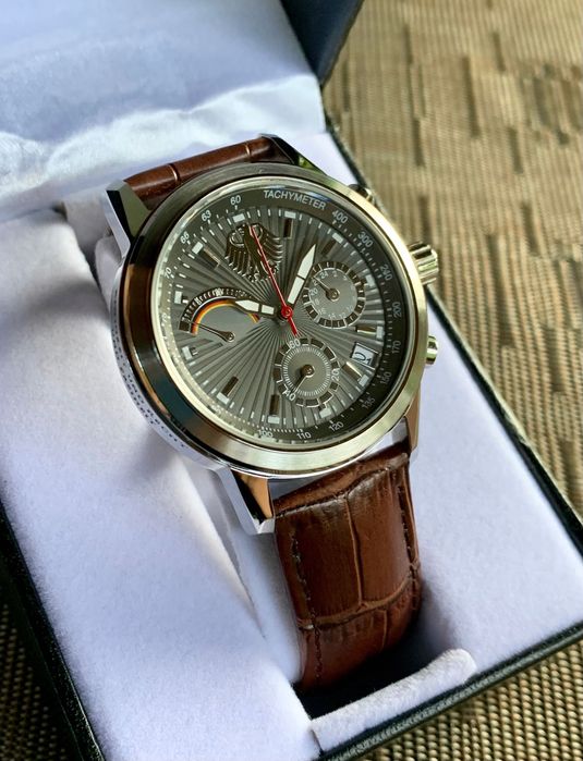 Zegarek Męski Orzeł Prawo i Wolność Seiko mechaquartz caliber VK83 ...