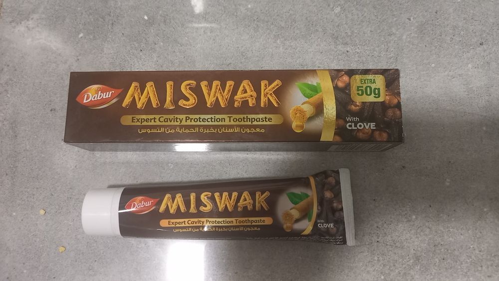 Pasta do zębów Dabur Miswak oryginalna z Dubaju 170 g goździkowa nowa ...