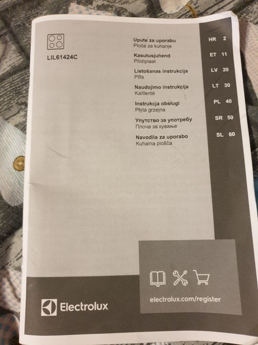 Płyta indukcyjna Electrolux LIL61424C Otmuchów • OLX.pl