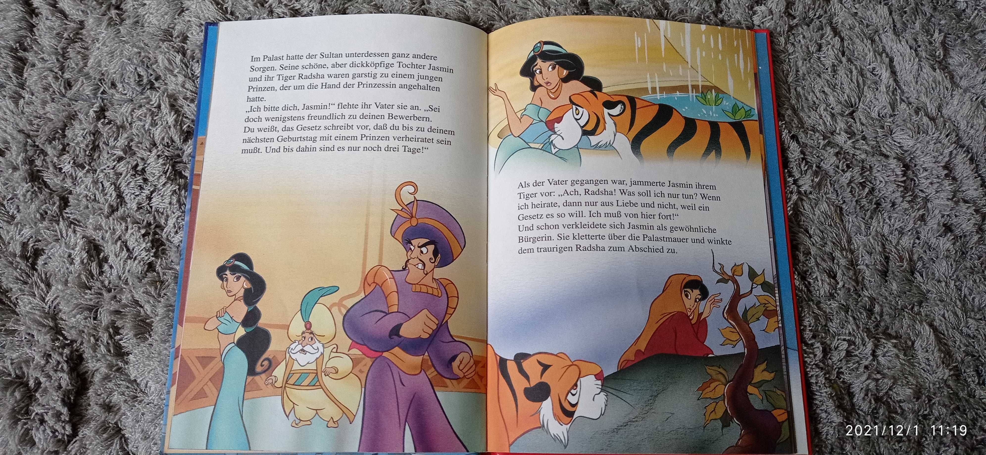 Книга німецькою мовою, книга дитяча Дісней Aladdin Аладдін.: 200 грн ...