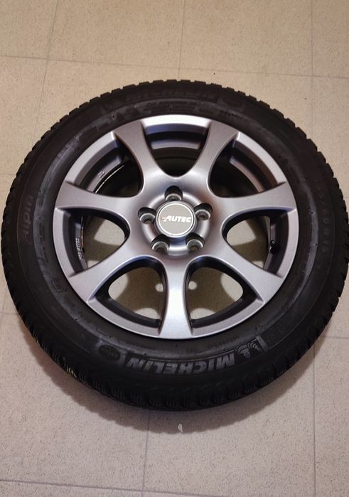 Jantes Autec Zenit 15 5x100 + 4 Michelin semi-novos Lumiar • OLX.pt