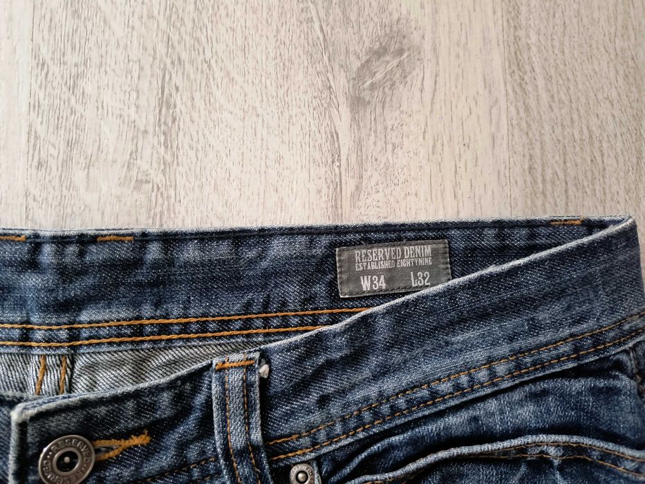 Jeansy Reserved W34 L32 Warszawa Białołęka • OLX.pl
