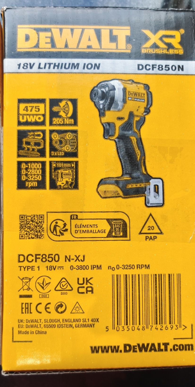 Zakrętarka DeWalt DCF850N 18v XR Brushless Poznań Jeżyce • OLX.pl Zakrętarka DeWalt DCF850N 18v XR Brushless Poznań Jeżyce • OLX.pl