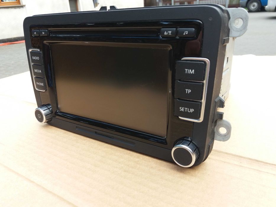 Radio RNS RCD 510 VW GOLF 6 PASSAT B7 B6 Touran Caddy Scirocco Polo 6R Grabów nad Prosną • OLX.pl
