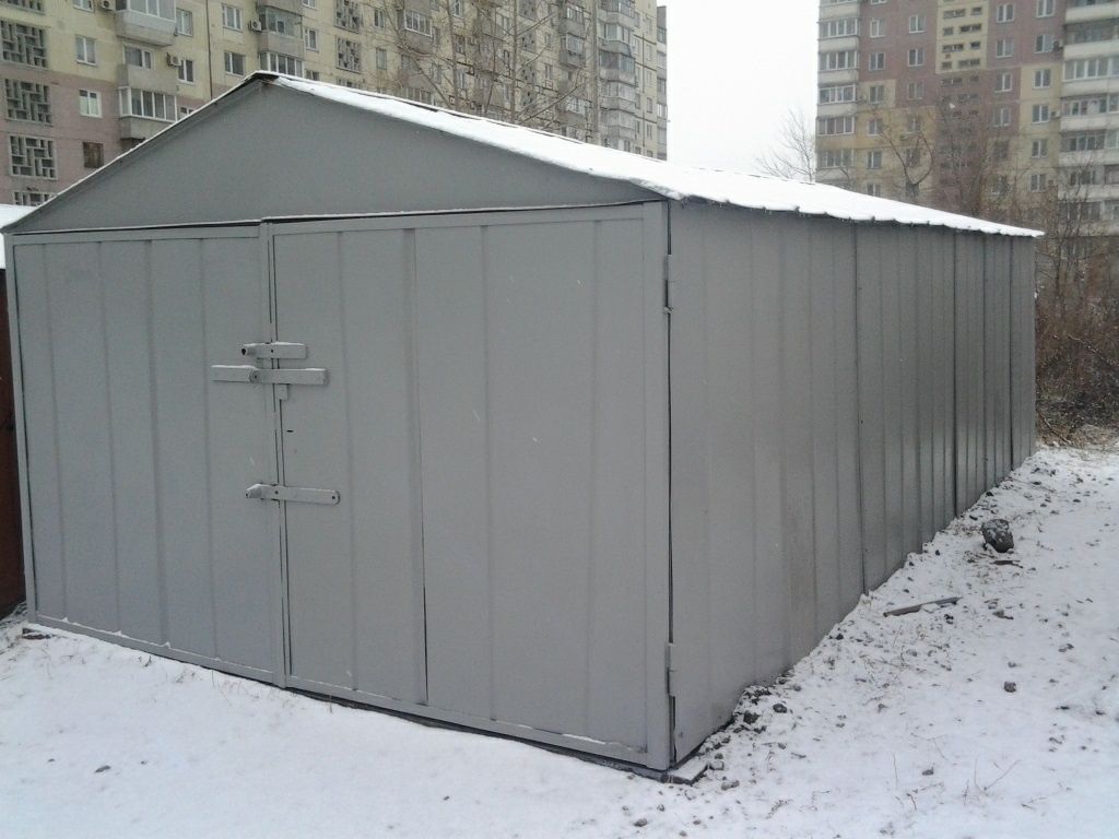Металлический гараж: 40 000 грн. - Продажа гаражей, парковок Днепр на Olx