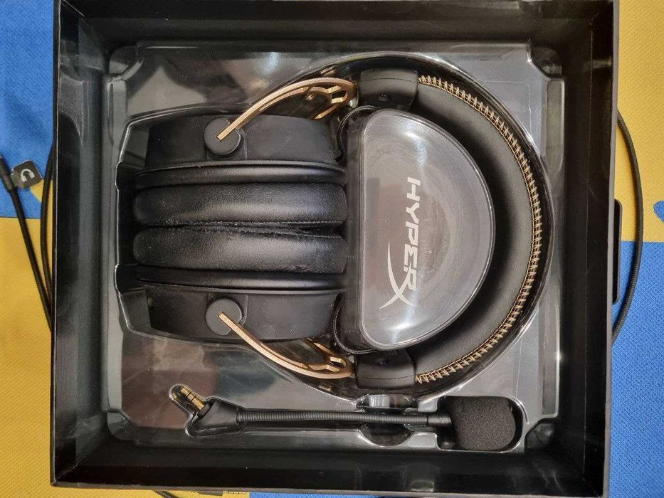 Навушники HyperX Cloud Alpha Gold: 1 900 грн. - Навушники Київ на Olx
