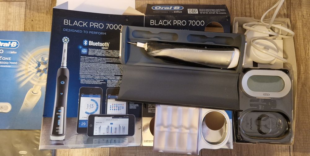 Szczoteczka elektryczna Braun Oral B Black Pro 7000 Kraków Krowodrza • OLX.pl