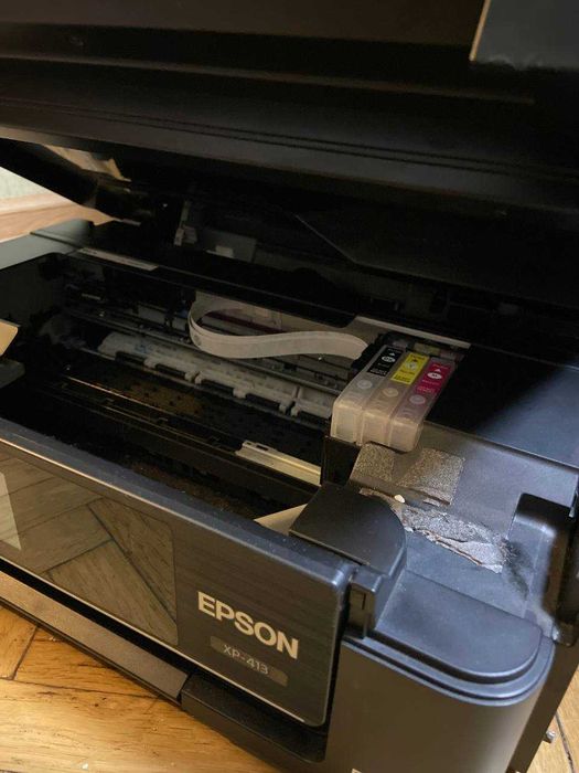 Принтер EPSON XP-413 з WI-FI + ПЗК картриджі + бонус: 1 750 грн ...