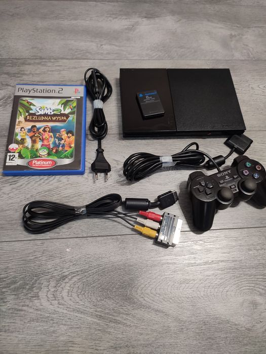 Gra konsola jak nowa PlayStation ps2 pad karta gra Bytom • OLX.pl