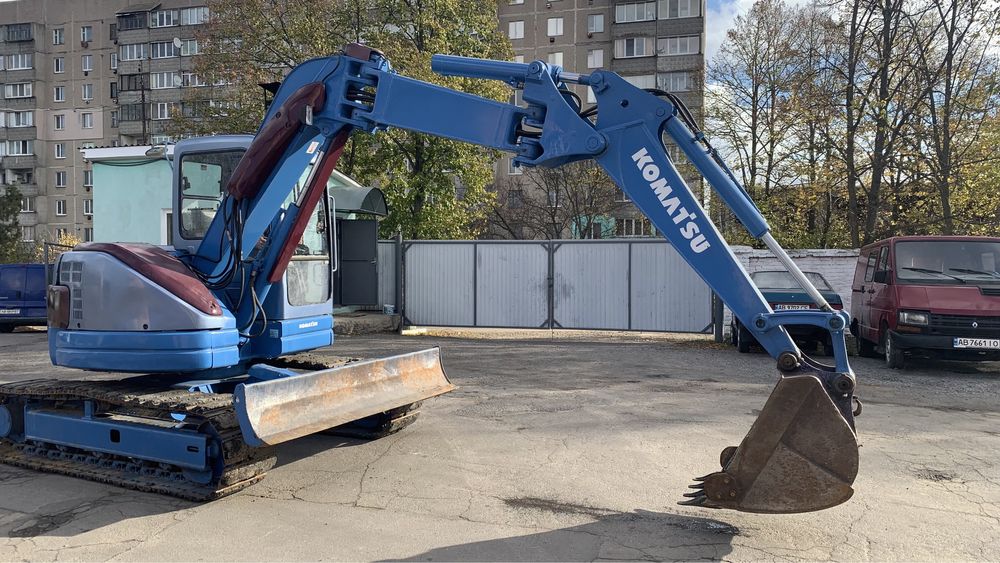 Екскаватор Komatsu PC75 UU-3: 24 000 $ - Екскаватори Жмеринка на Olx