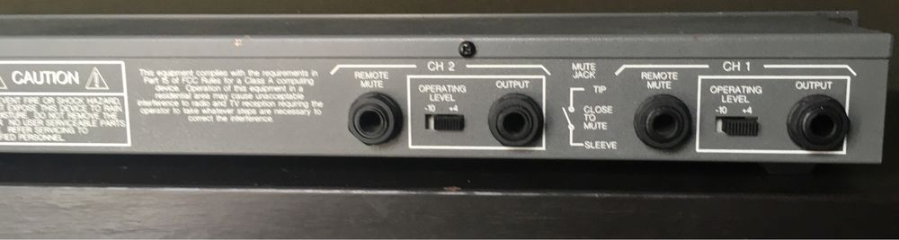 Aphex Tubessence 107 Pre amplificador a valvulas de dois canais Rio de ...