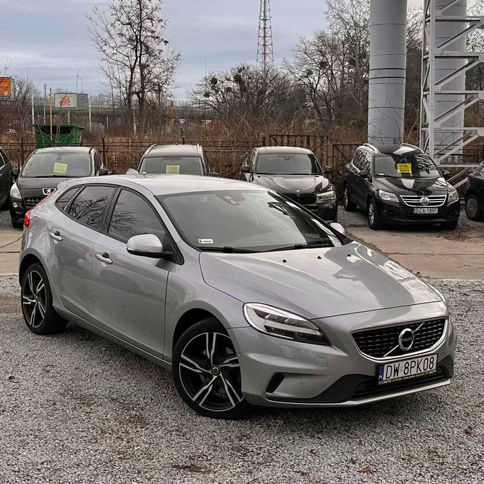 Volvo V40 R-Design|2.0B 120KM|VAT23|Manual|Full LED|AsystentPark|2017r ...
