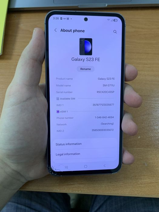 Samsung S23 FE 128 gb: 5 200 грн. - Мобільні телефони / смартфони ...