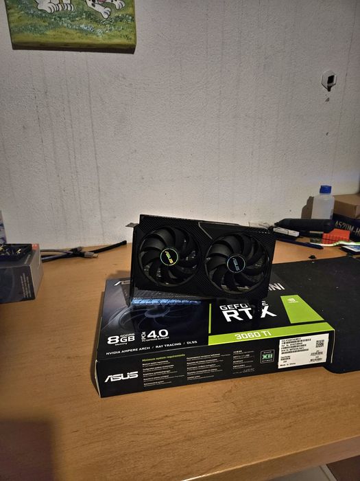RTX 3060TI ASUS Dual GeForce OC Edition 8GB GDDR6RTX 3060TI ASUS Dual Viseu • OLX.pt