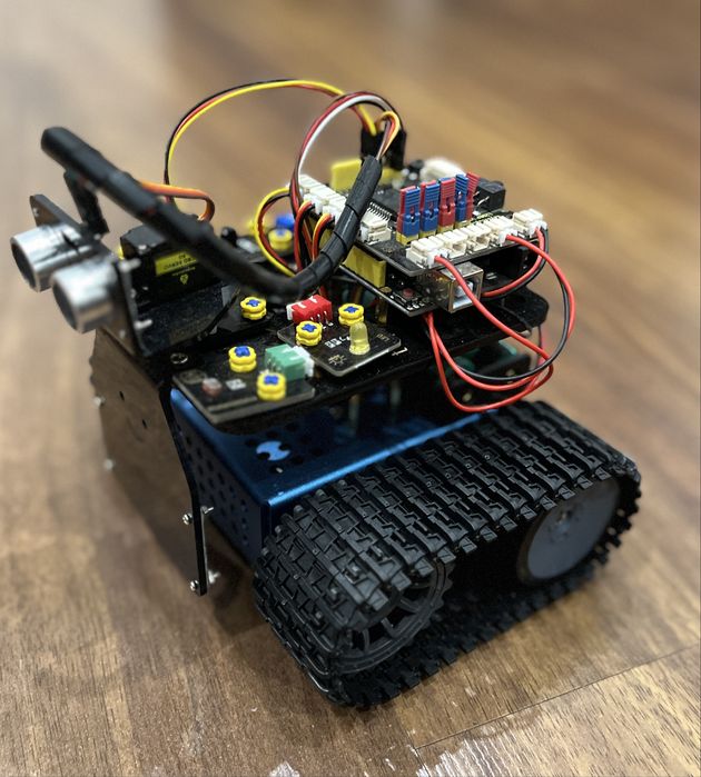 Robot Keyestudio Mini Tank Robot V3 arduino programowanie Jastrzębie ...