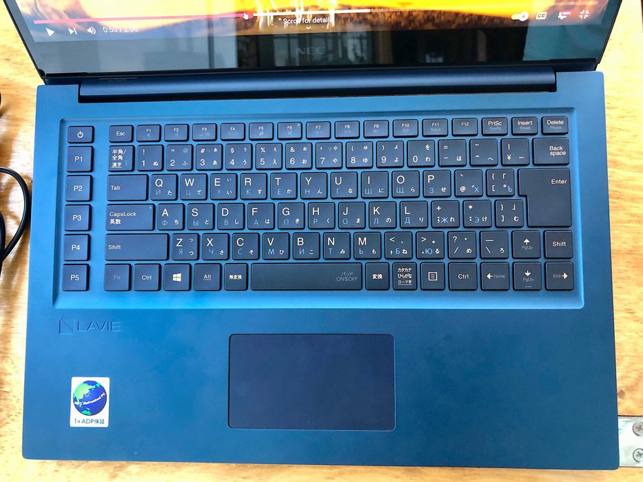 Ноутбук NEC Lavie, i9 8Gb 32+512Gb SSD 14" 4K HDR OLED, Made in Japan ...