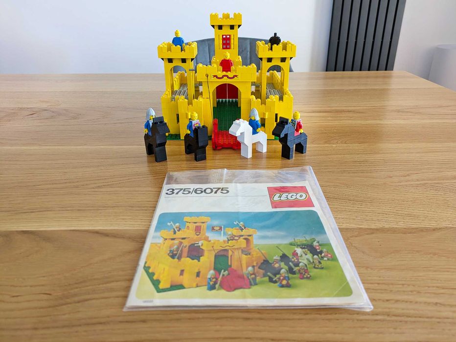 Lego Castle yellow 375 vintage instrukcja PRL Kraków Podgórze • OLX.pl