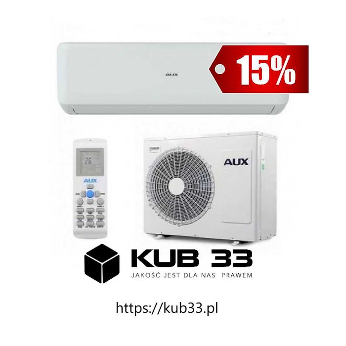 Klimatyzator ścienny AUX J-Smart - 2.5kw Poznań Junikowo • OLX.pl