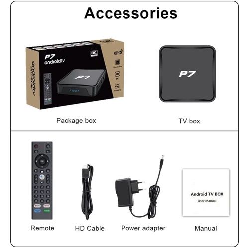Приставка Android smart TV P7 до телевізора 8K ULTRA HD: 999 грн ...