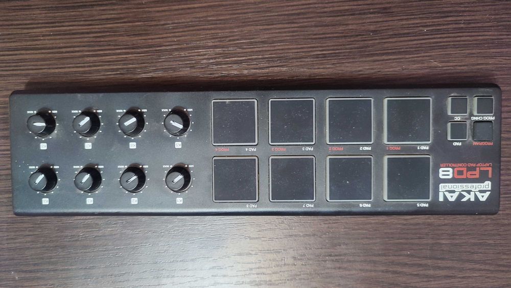 Akai lpd 8 midi usb контроллер для работы с аудио редакторами: 1 600 ...