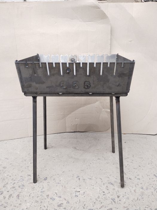 Мангал 3 мм. УСИЛЕННЫЙ , на 8 - 10 - 12 шампуров. Мангал: 1 050 грн ...